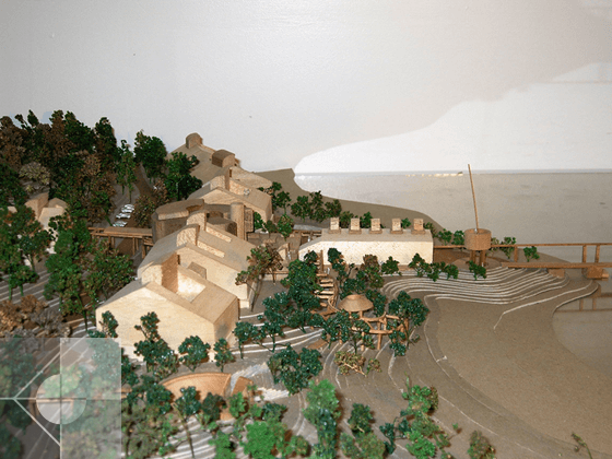 Modeling | Marine Research Center Site Model Study by Phelps Architects